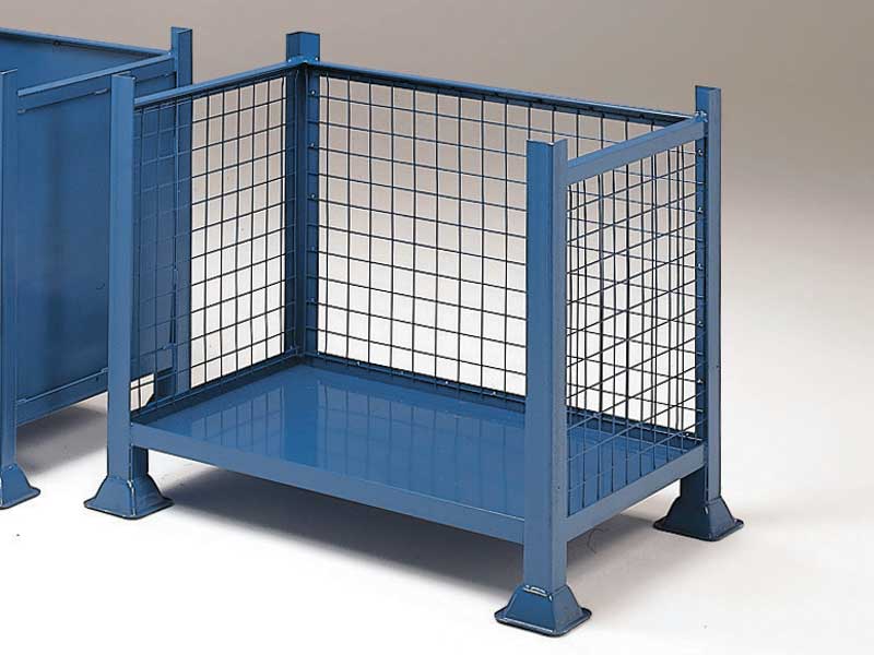 Qmp Open Fronted Mesh Pallet 760x1220x915 | Abadel